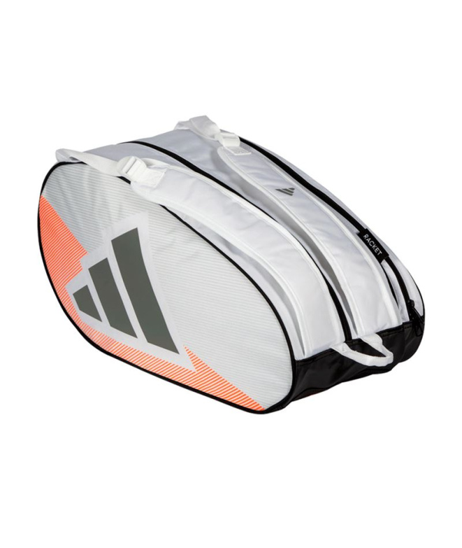 Paletero de Pádel adidas Racket Bag Control Branco 2026 Branco/Laranja ...