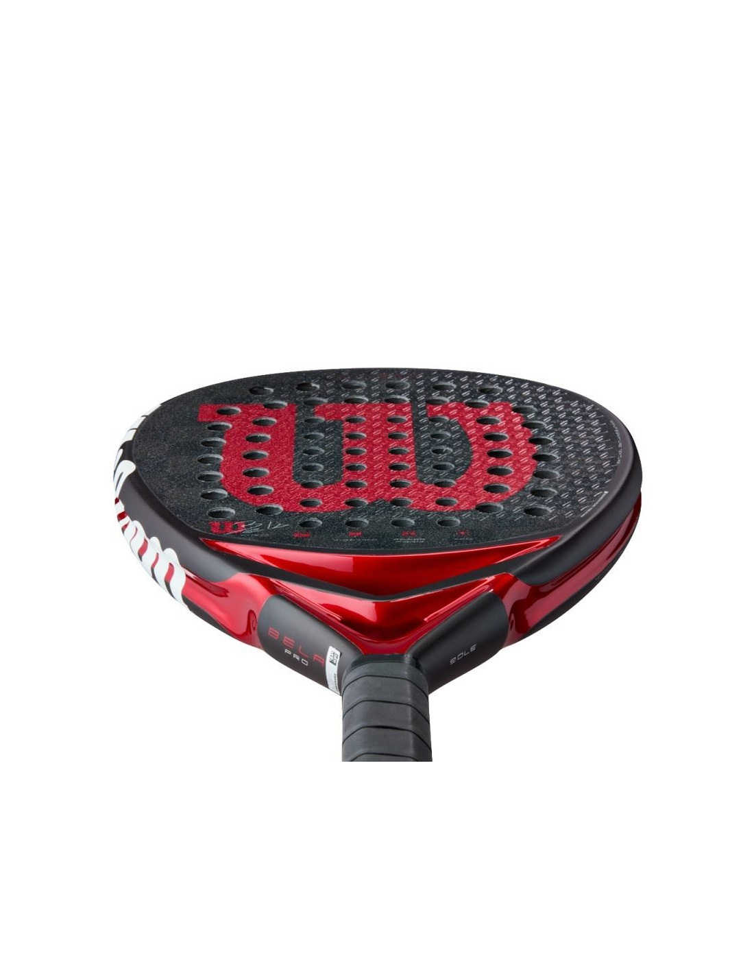 Raquette padel de pádel Wilson Bela Pro V3 Padel 2 Noir/Rouge ...