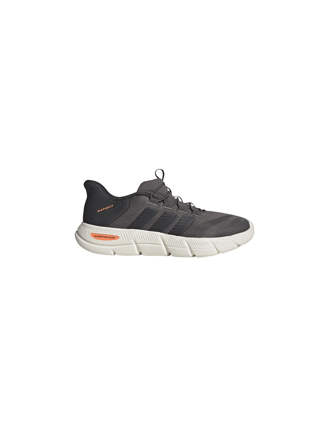 Zapatillas adidas Cloudfoam Flex Rpidfit Carbón/Carbón/Naranja ...
