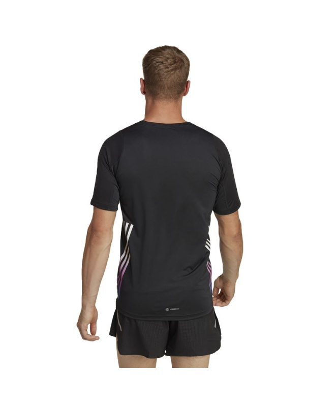 Camiseta de Running adidas Run Icons 3S T Hombre | Atmósfera Sport
