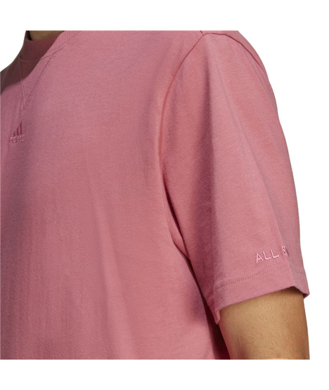 Camiseta adidas All Szn Hombre Rosa | Atmósfera Sport