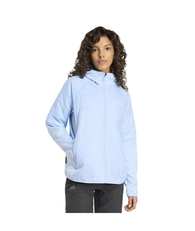 Chaqueta de Montaña Adidas Híbrida aislada Terrex Multi CLIMAWARM Mujer ...