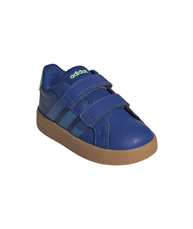 Chaussures Enfant Adidas Grand Court 3.0 CF Bleu/Bleu/Style | Atmósfera ...