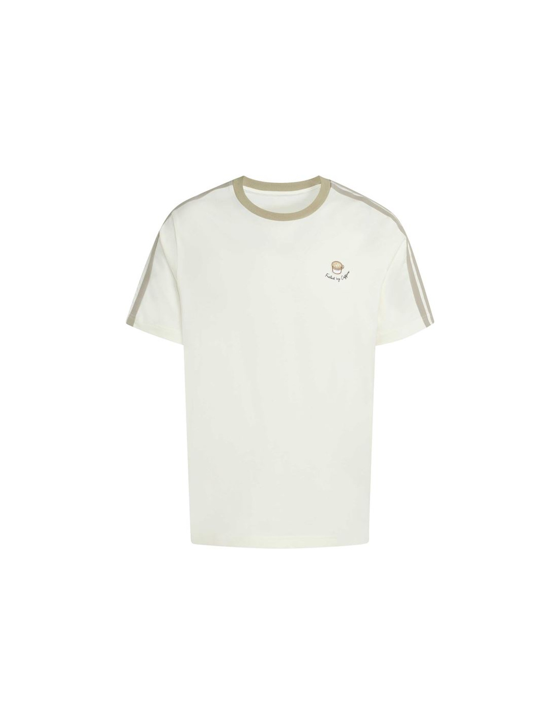 Camiseta branca Homem adidas Coffee Cup | Atmósfera Sport
