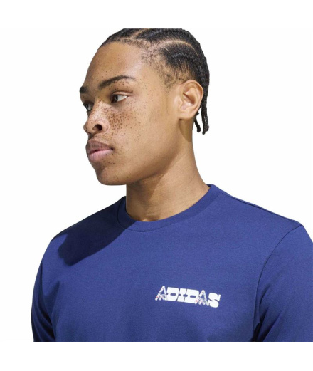 Camiseta adidas M Nov Card T Azul Oscuro | Atmósfera Sport